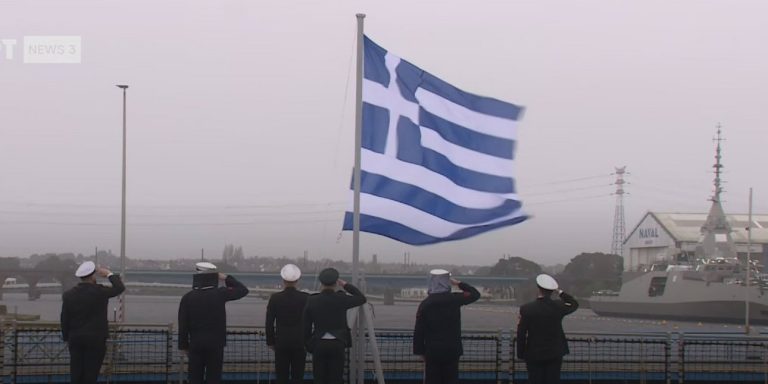 Η φρεγάτα «Κίμων» πλέει προς τον Ναύσταθμο Σαλαμίνας | dimosio.gr